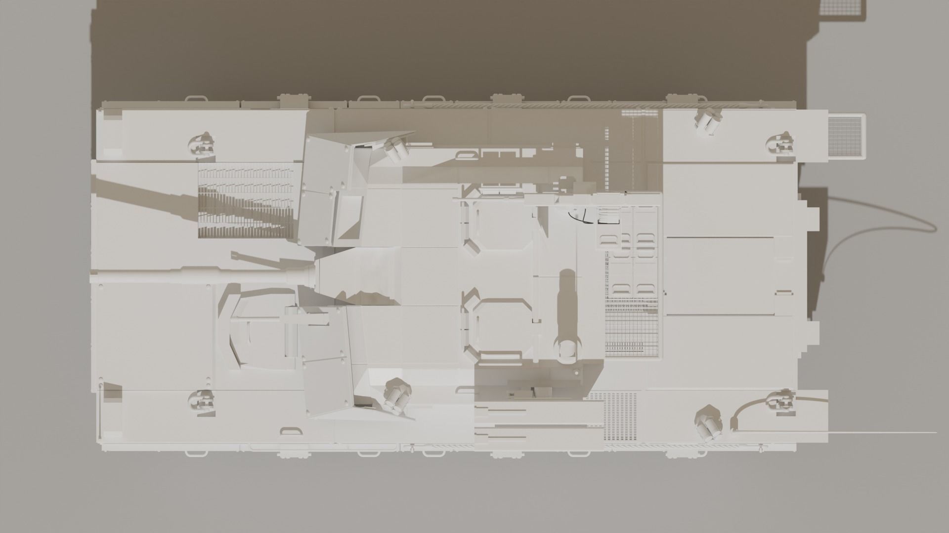 APC type 96 3D model 3D model | CGTrader