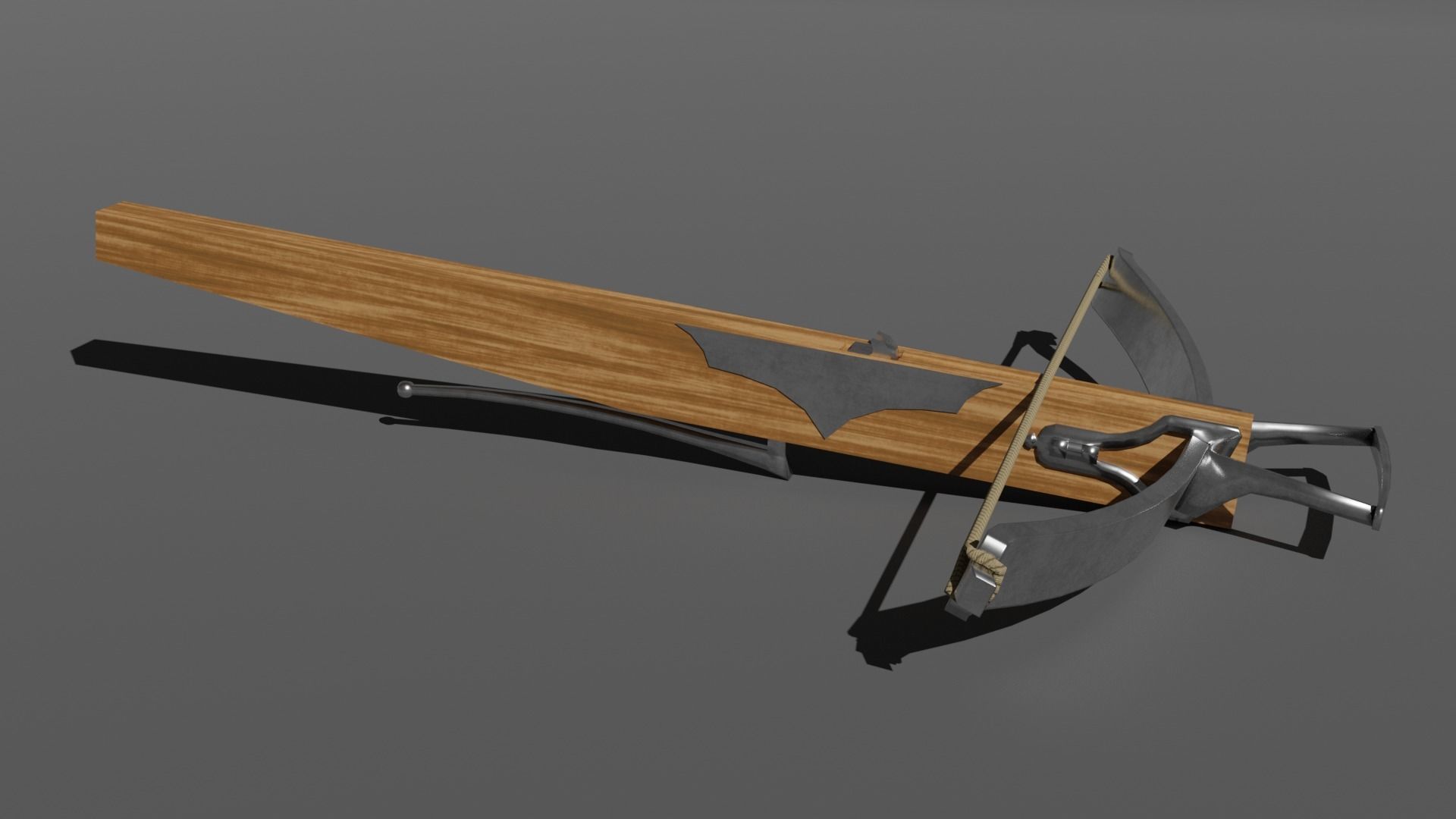 3D model Siege Crossbow VR / AR / low-poly | CGTrader
