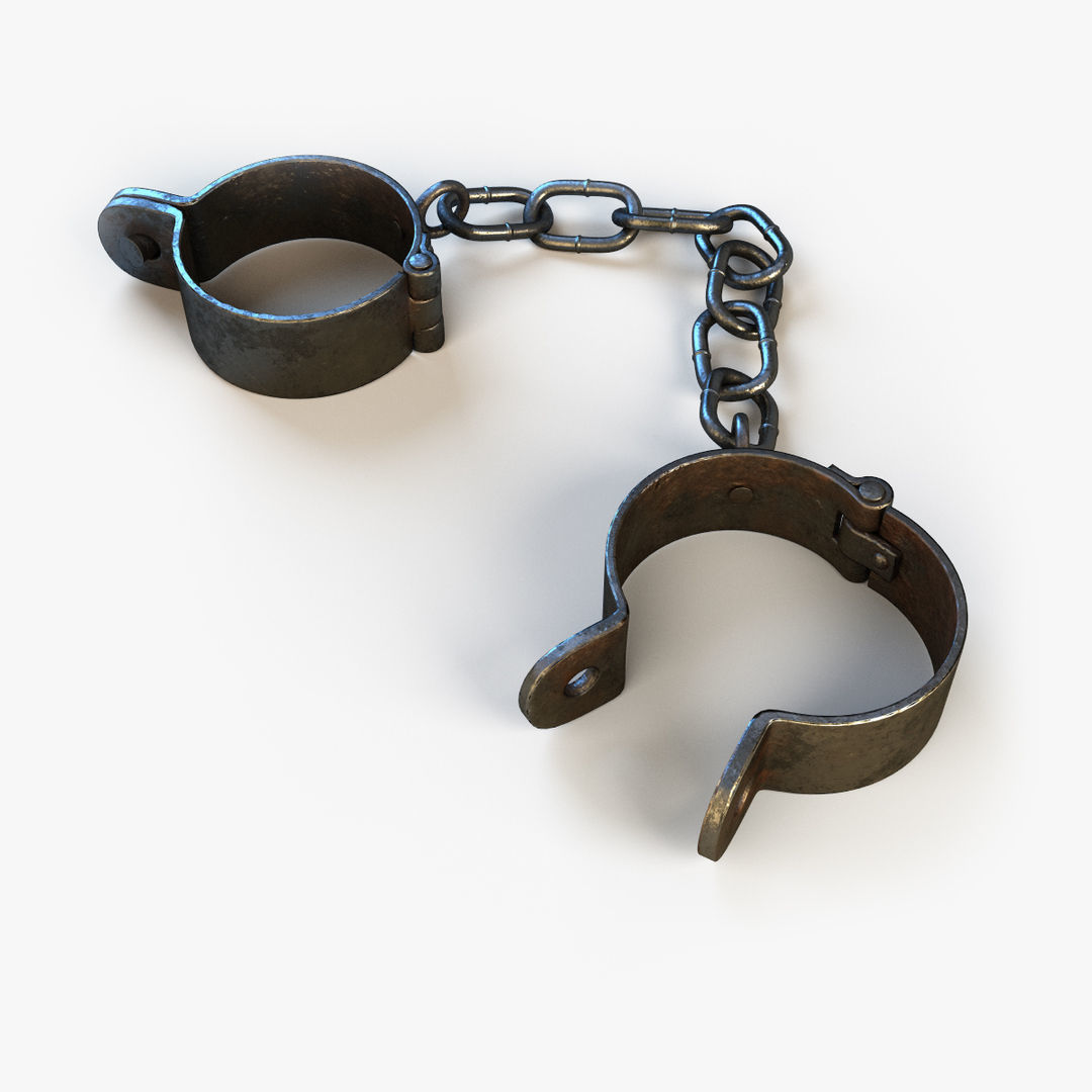 3D model Shackles old VR / AR / low-poly | CGTrader