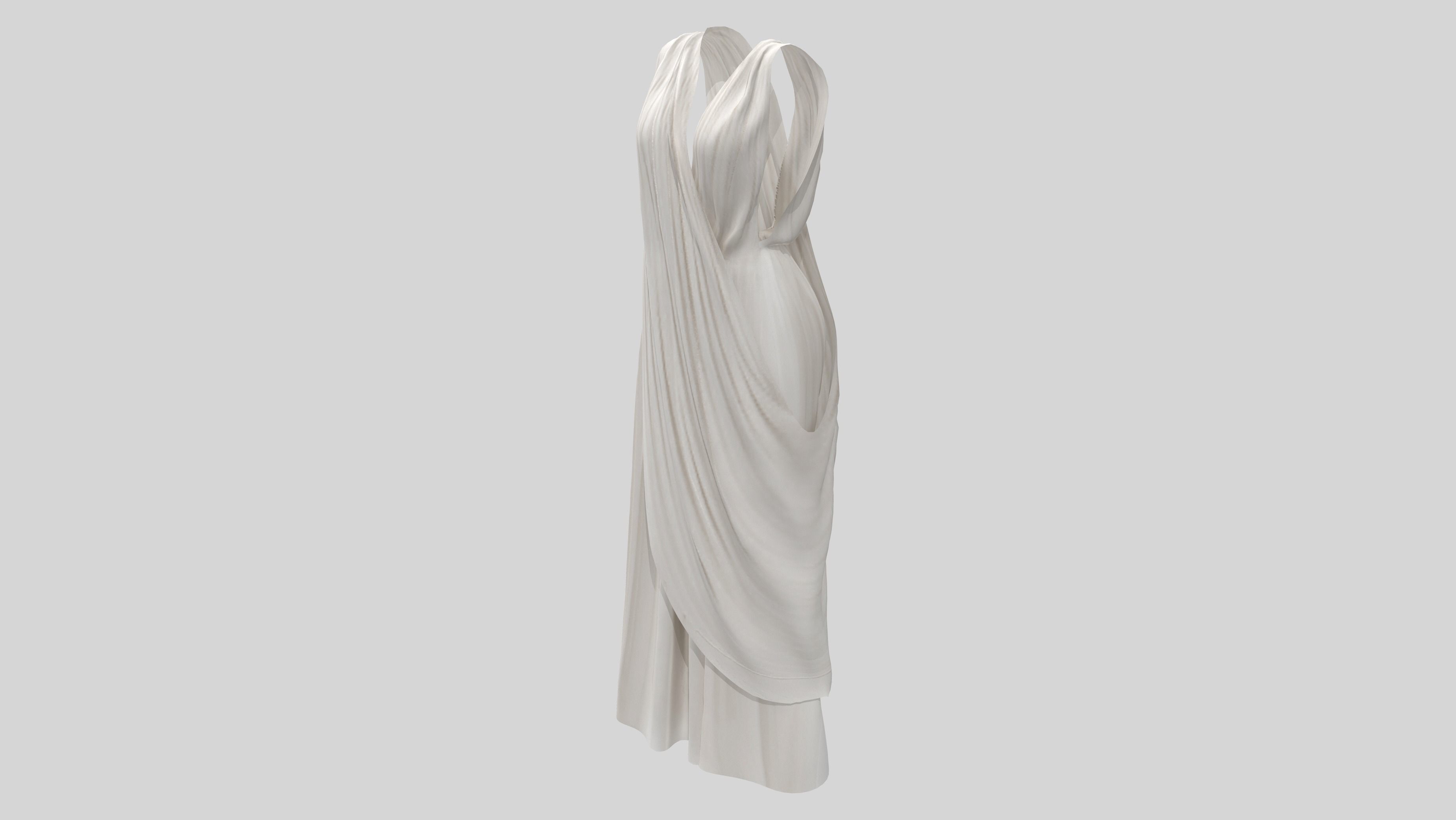 3D model Women Modern Toga VR / AR / low-poly | CGTrader