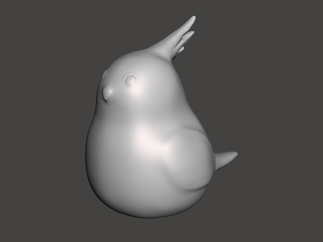 Cockatiel cockatoo 3D model 3D printable | CGTrader
