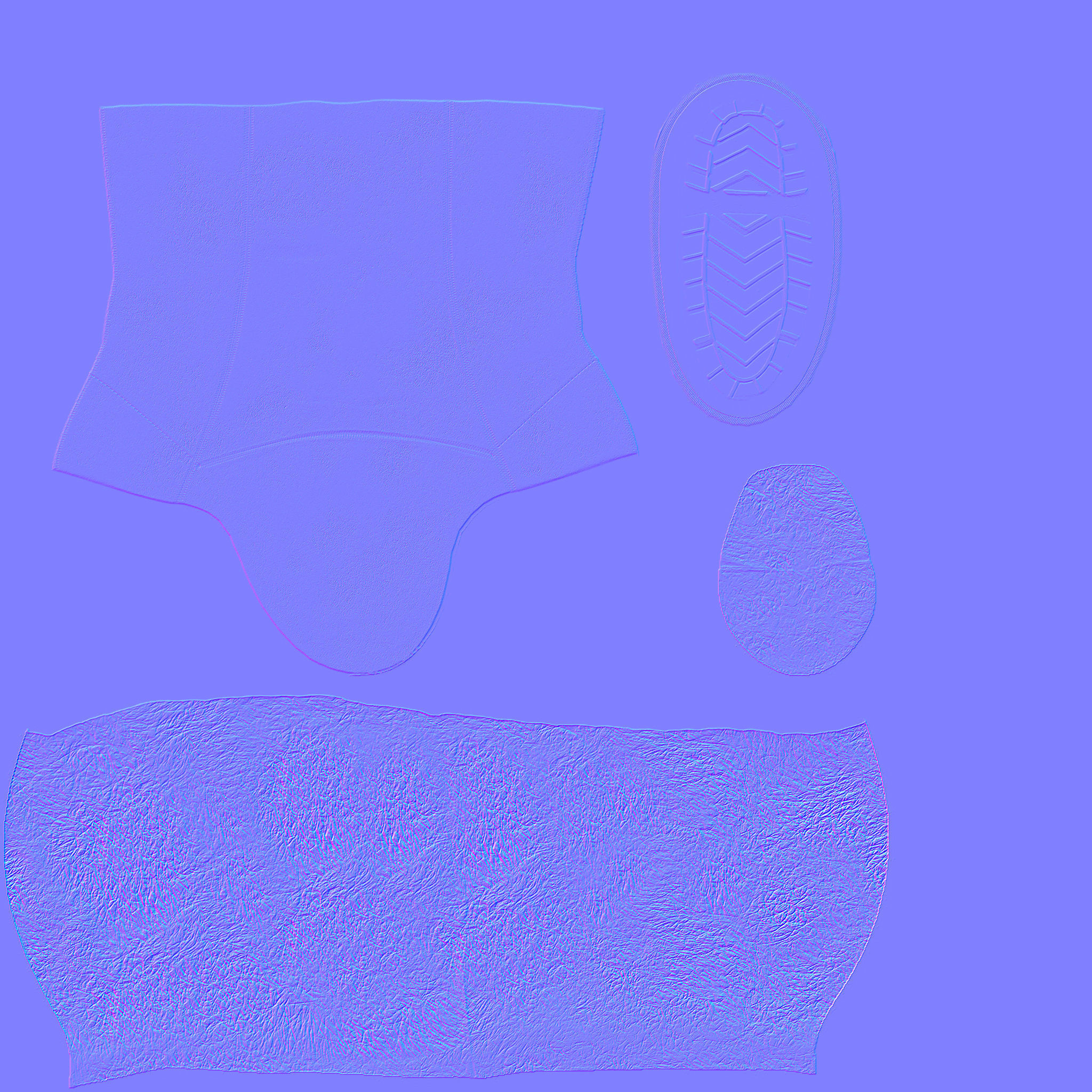 3D model Tall Ugg Boots With Fur Trim VR / AR / low-poly | CGTrader