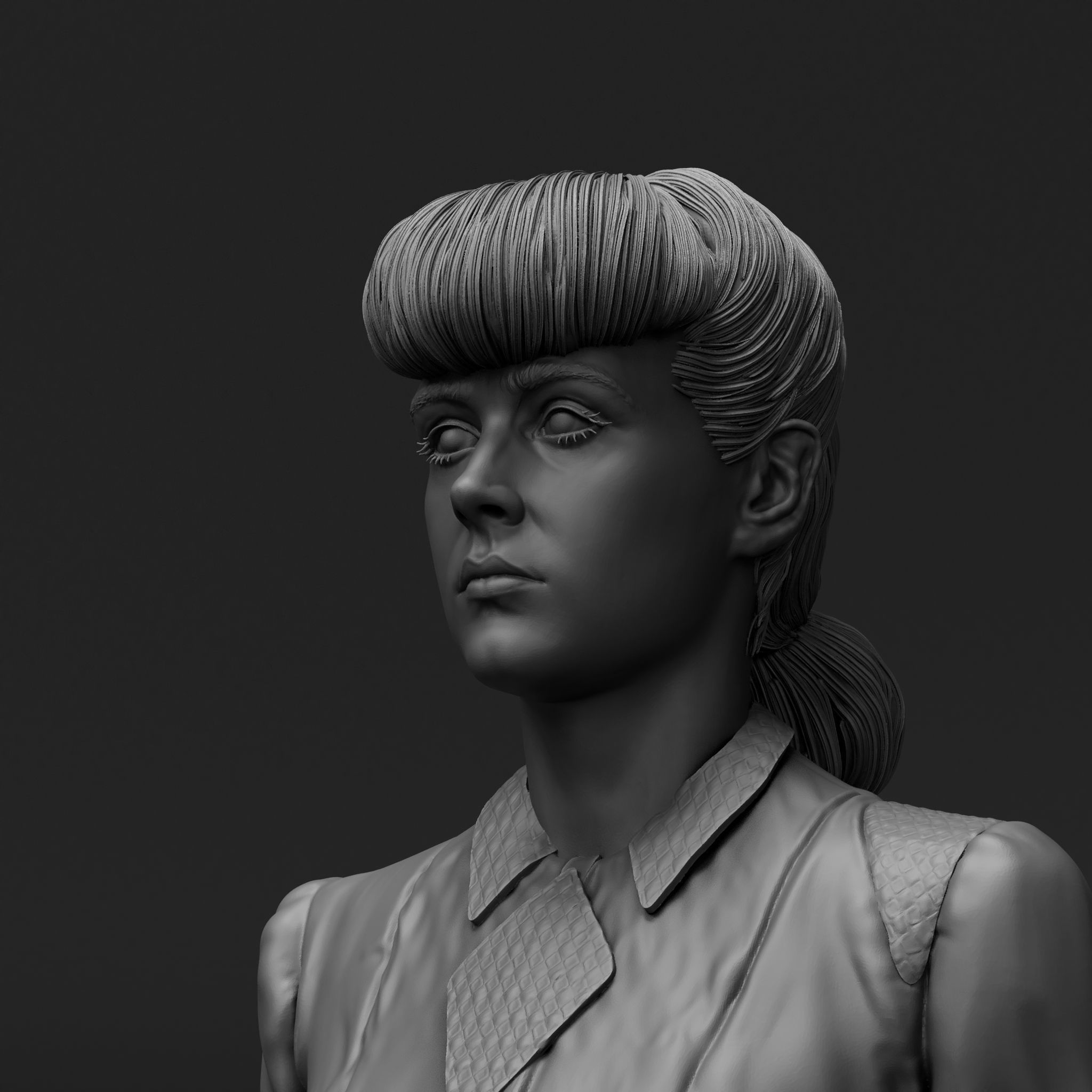 Sean Young - Rachael - Blade Runner 3D model 3D printable | CGTrader