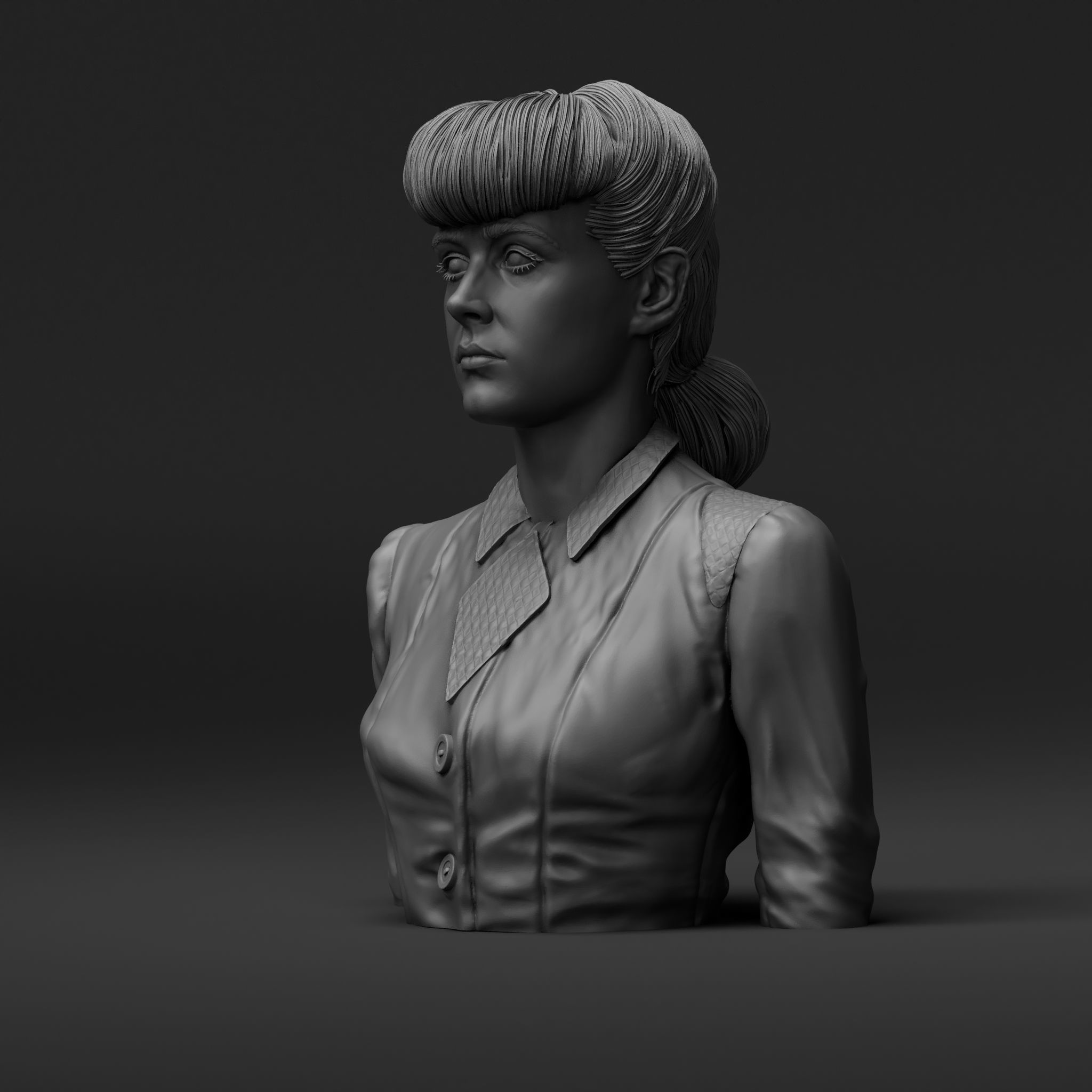 Sean Young - Rachael - Blade Runner 3D model 3D printable | CGTrader