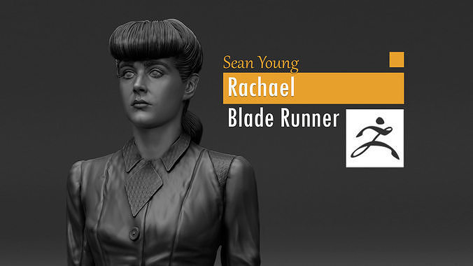 Sean Young - Rachael - Blade Runner 3D model 3D printable | CGTrader
