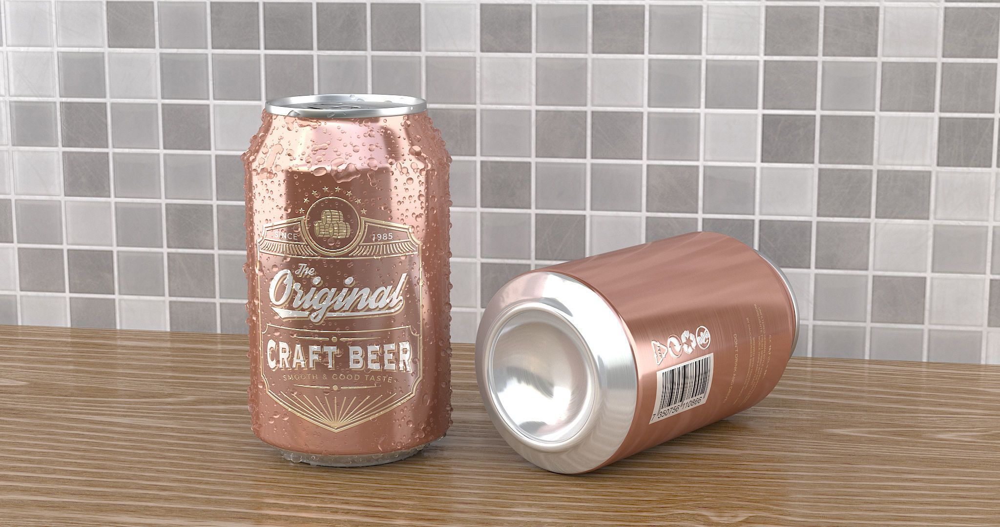 Aluminium Beer Soda Can 12oz 33cl 3D model rigged | CGTrader
