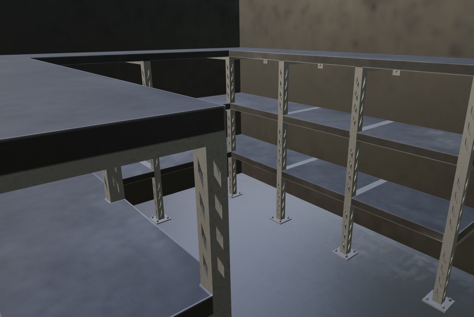 Plaustrum-class Medium Container Ferighter 3D model animated | CGTrader