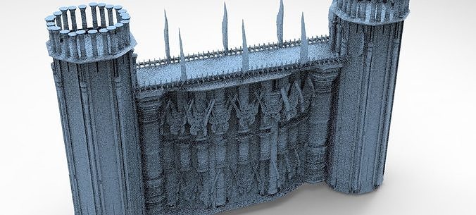 Elden Celtic Ring Bridge Towers 3D model | CGTrader