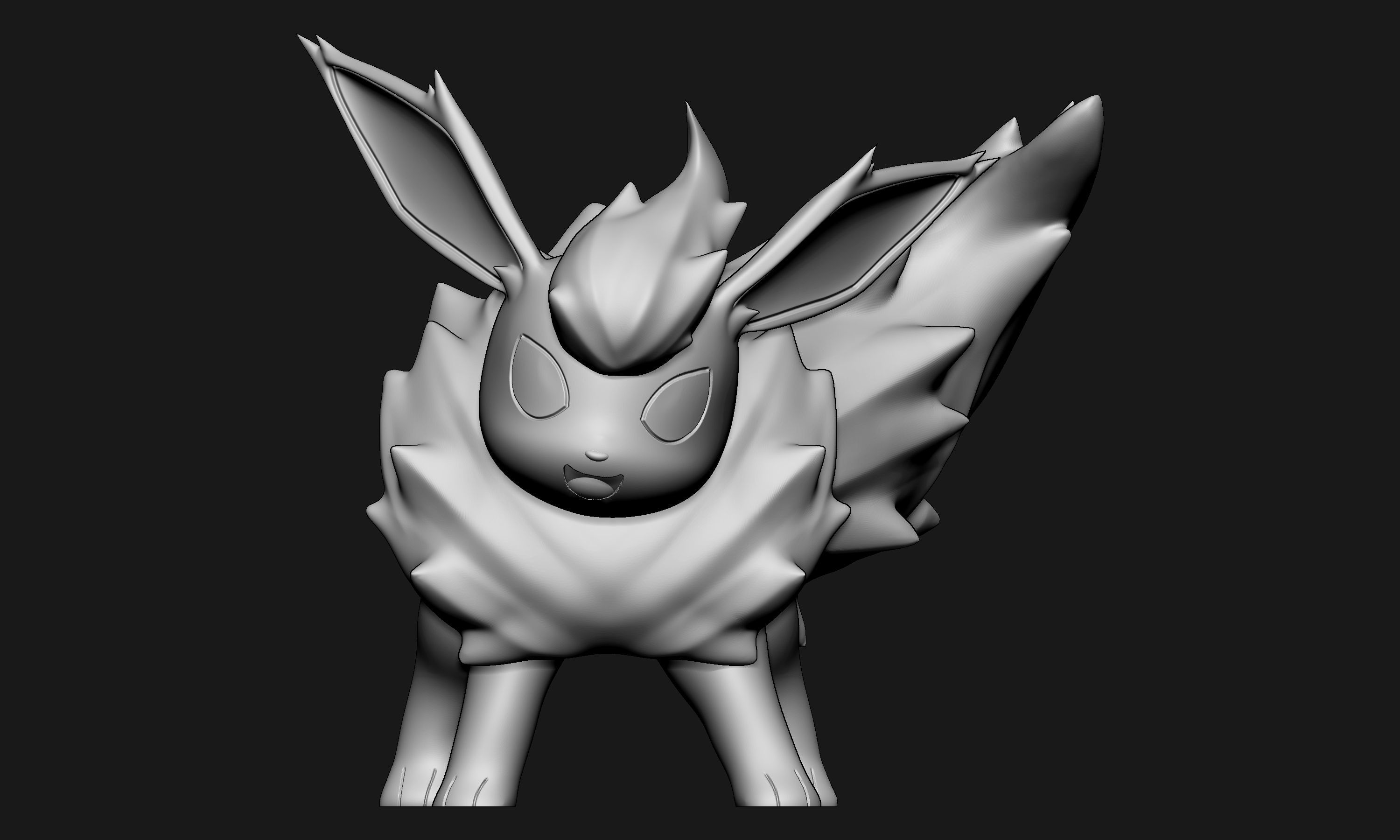 Pokemon - Flareon New Version 3D model 3D printable | CGTrader