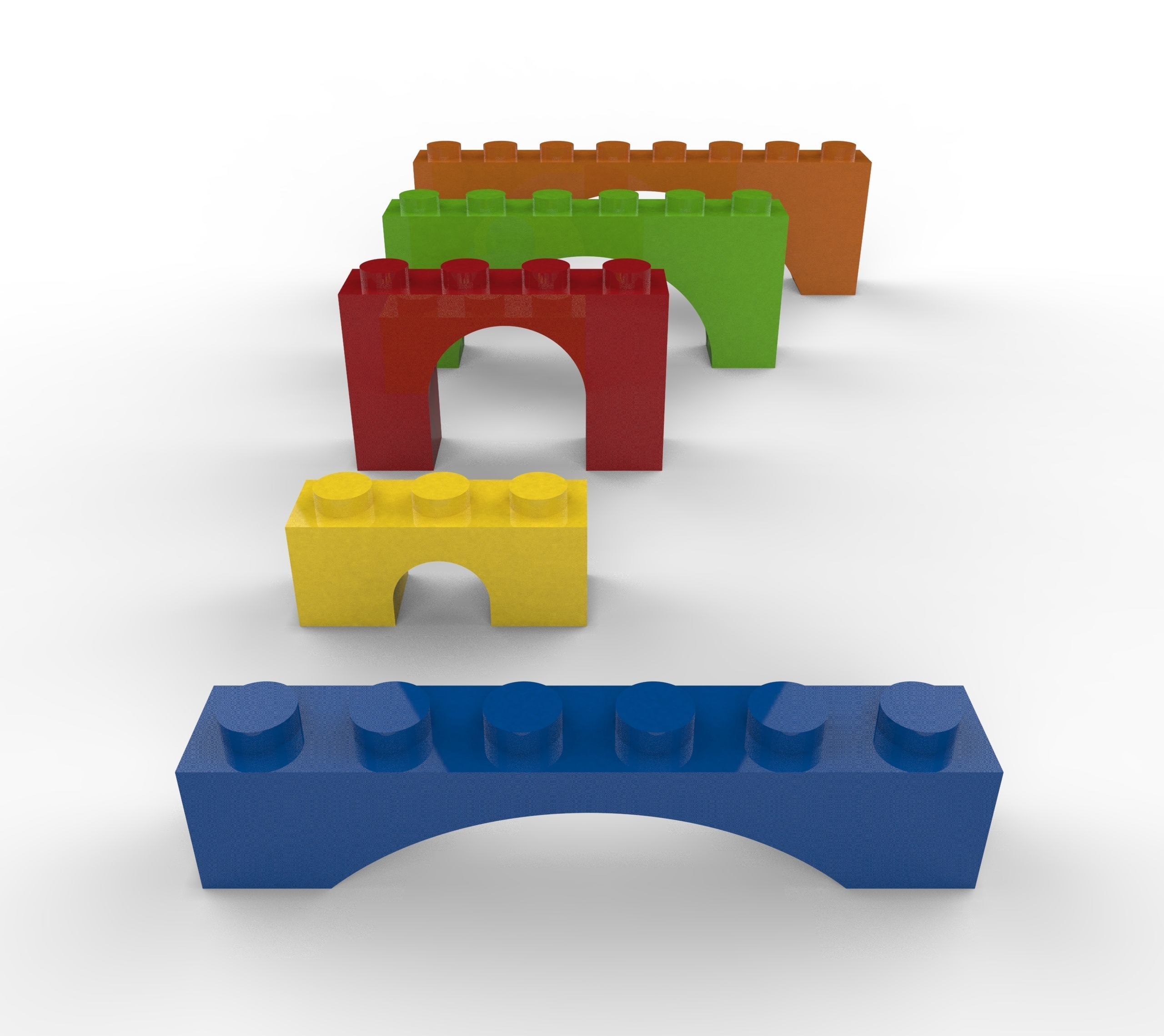Lego Arch 3D model | CGTrader