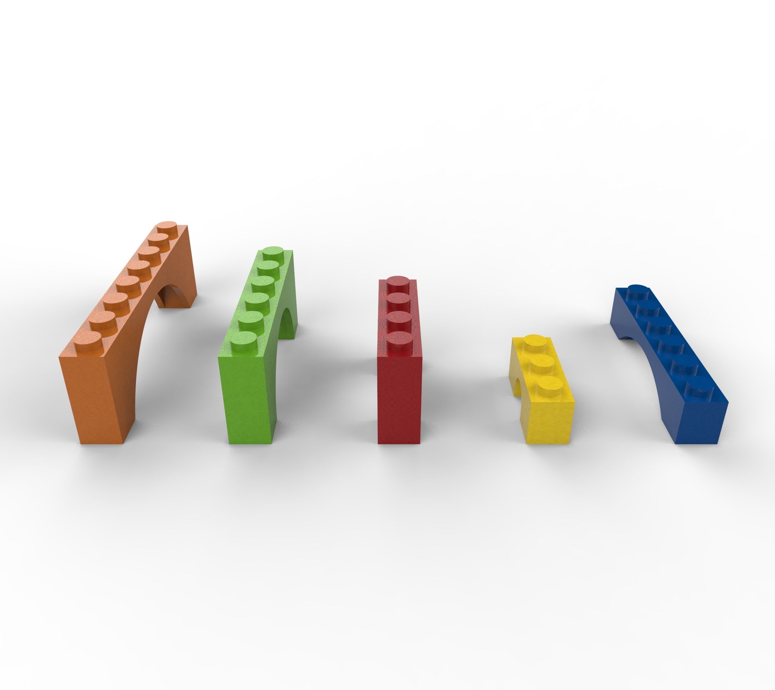 Lego Arch 3D model | CGTrader