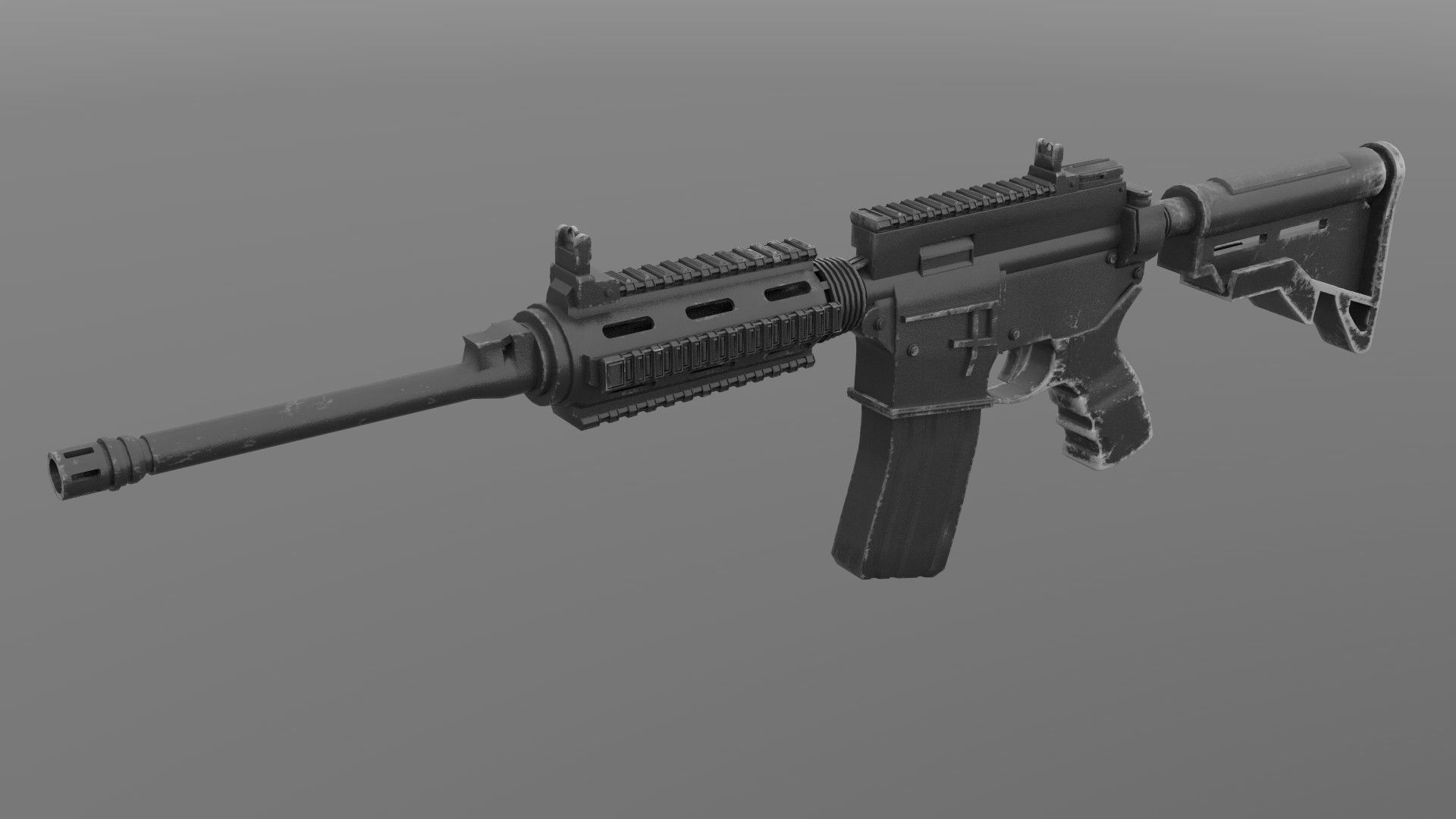 3D model 4K textures Carbine M4A1 VR / AR / low-poly | CGTrader