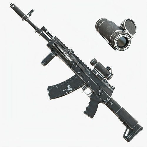 3D model 4K TEXTURES REALISTIC AK12 VR / AR / low-poly | CGTrader