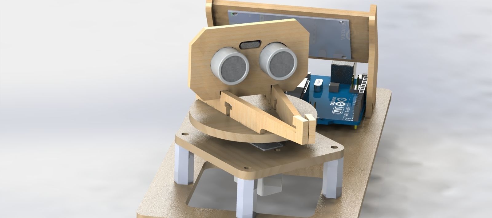 Mini radar detector arduino kit 3D model 3D printable | CGTrader