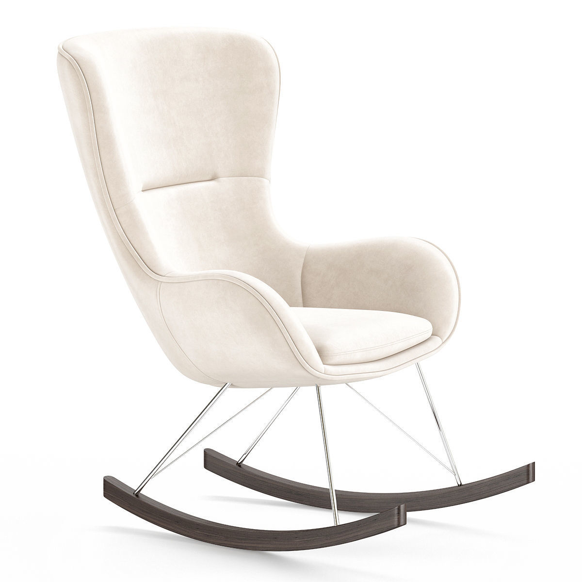 3D model Rocking Chair Oslo VR / AR / low-poly | CGTrader