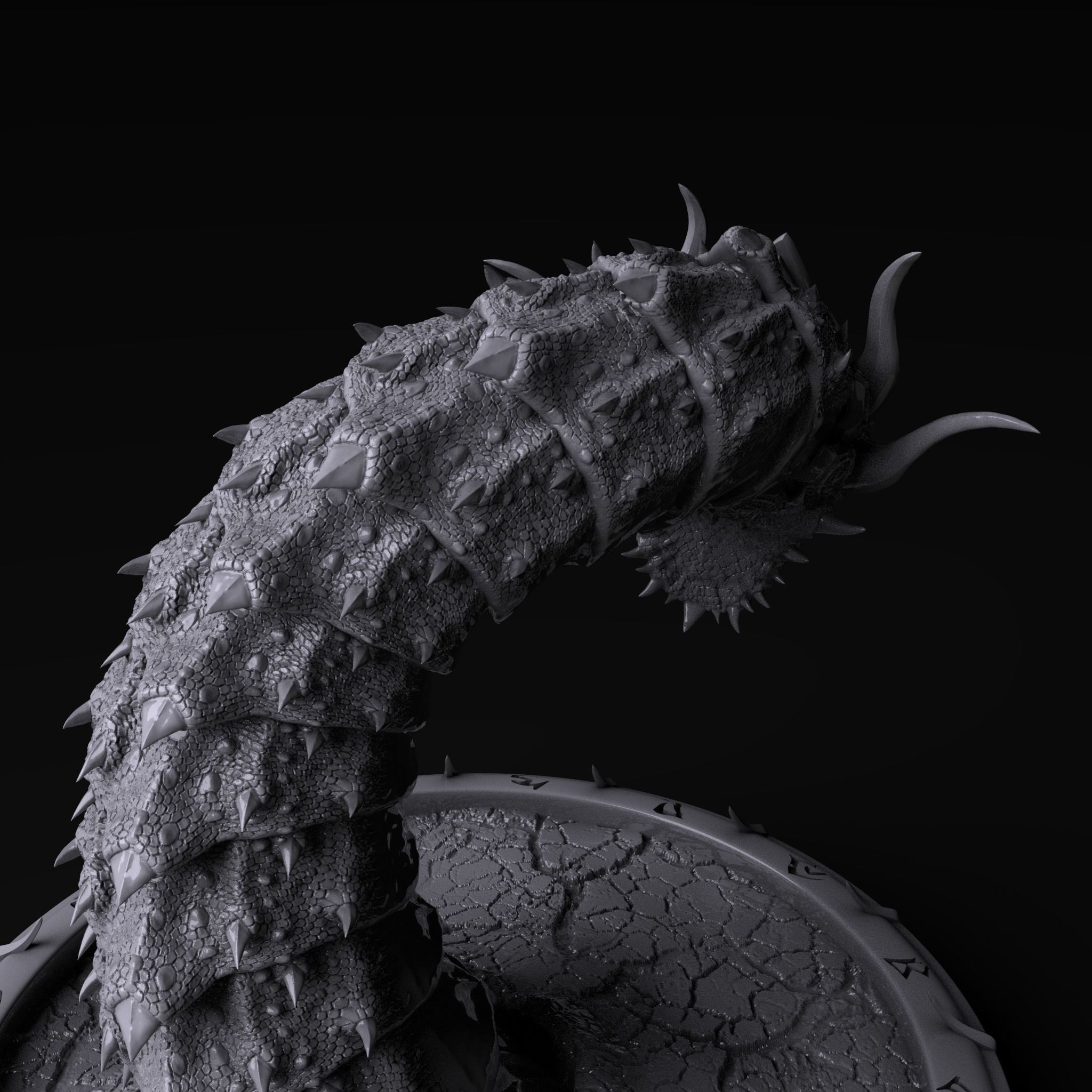 Dilong Dragon Action Figure 3D model 3D printable | CGTrader