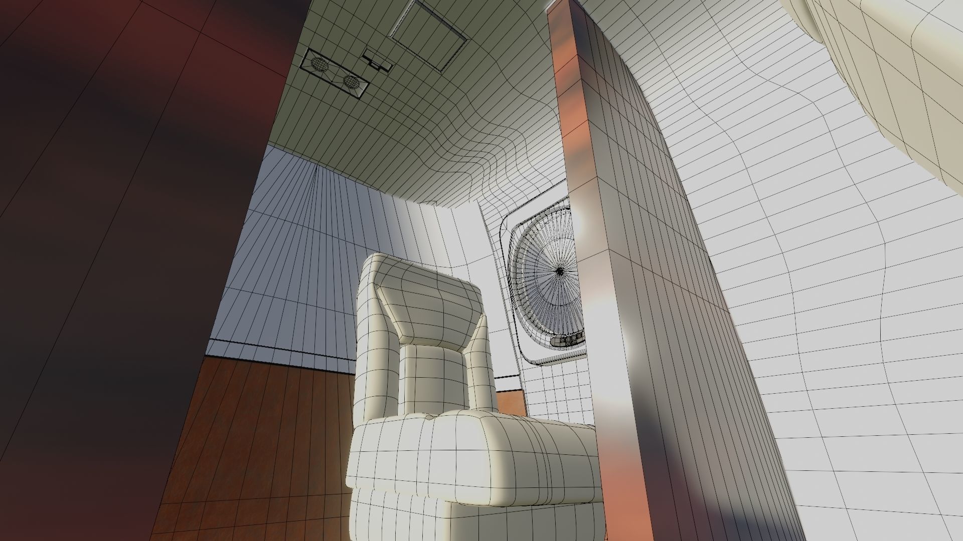 Aircraft interior design bess 90 plane model 3d 3D model | CGTrader