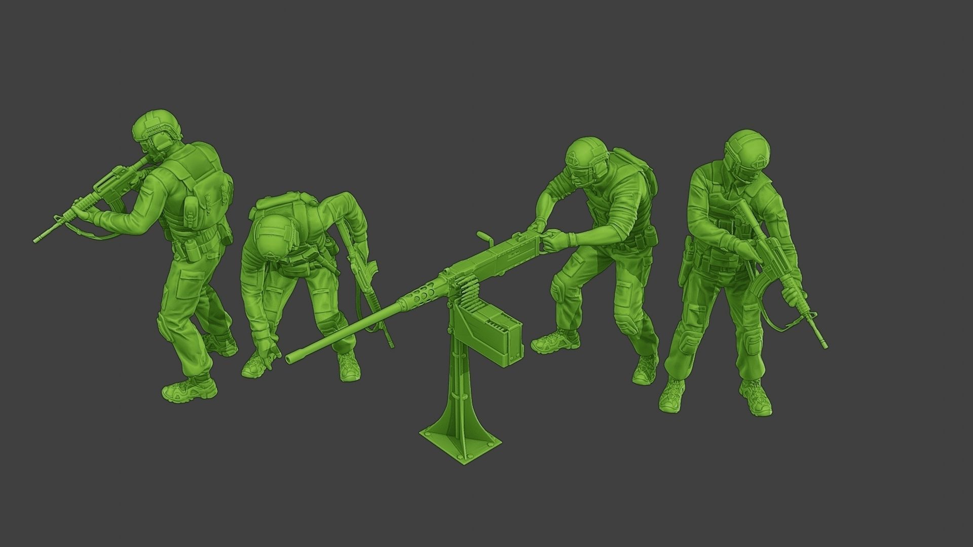 US Special Forces USSF1 Pack 1 3D Model Collection | CGTrader