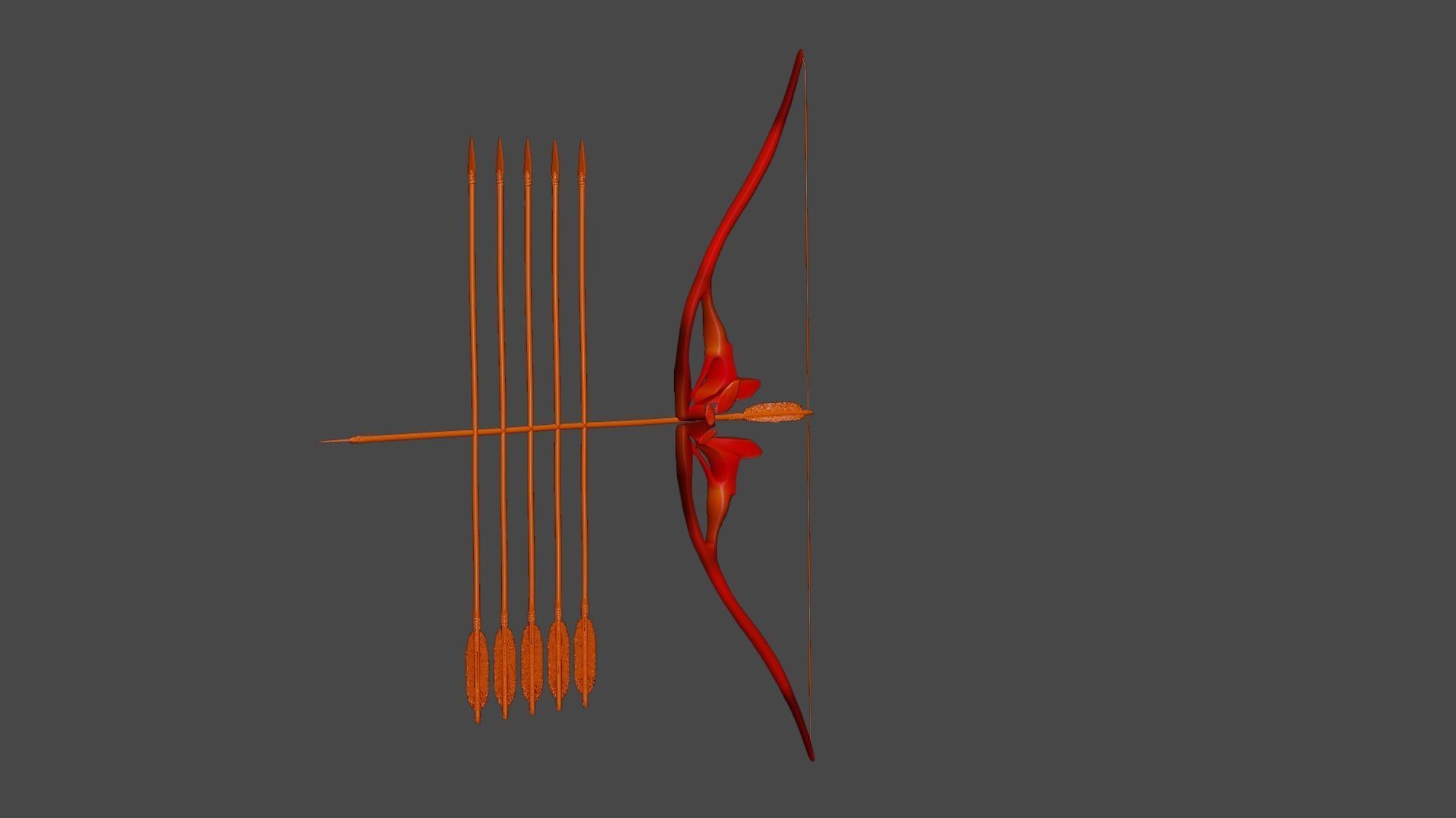 3D model Arrow Storm The Bow and Arrow Adventure VR / AR / low-poly ...