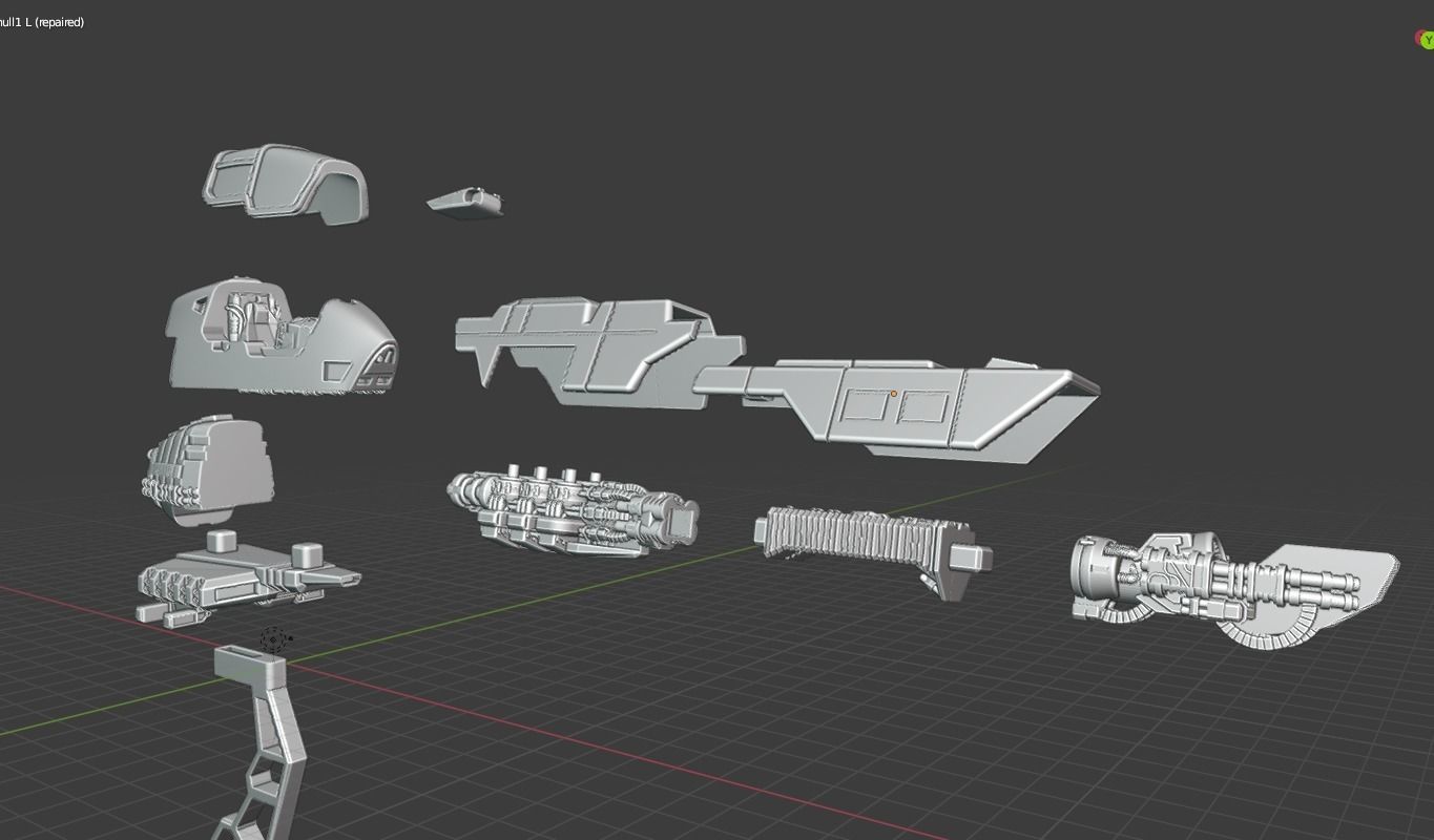 Goteki - Wipeout 3D model 3D printable | CGTrader