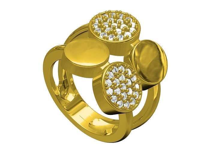 Sarkal Ring 3D model 3D printable | CGTrader