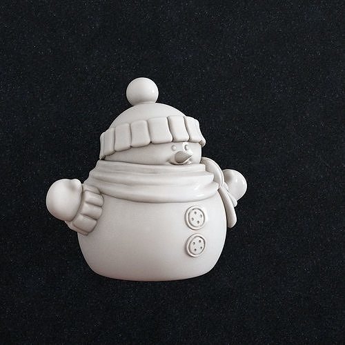 Snowman 3D model 3D printable | CGTrader