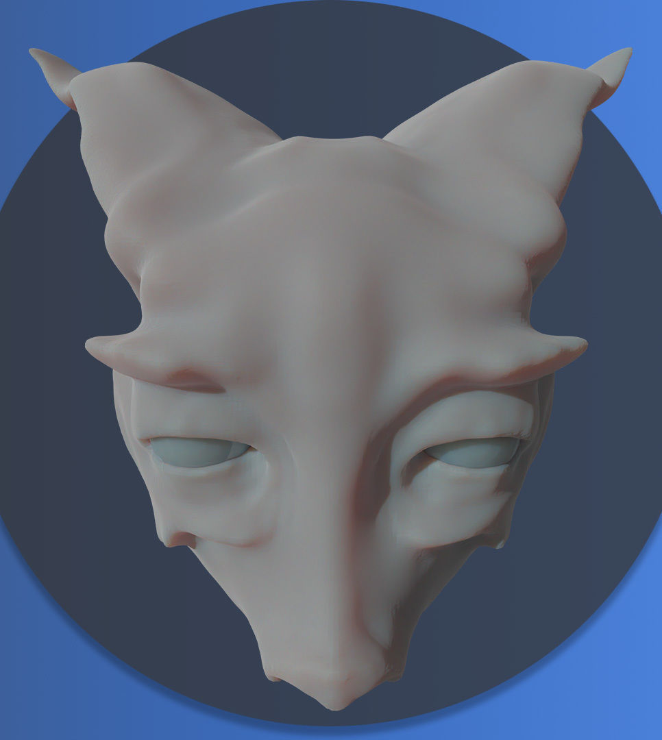 SK Head free 3D model | CGTrader