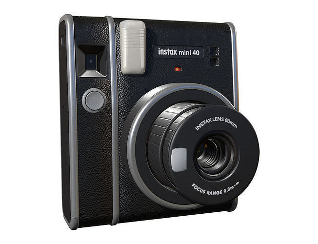 Fujifilm Instax Mini 40 mm 3D model | CGTrader