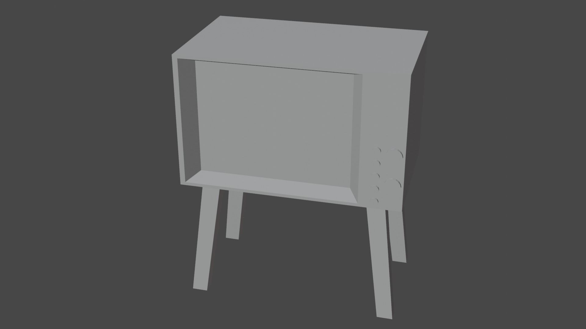 3D model TV Old Retro PS1 PSX style VR / AR / low-poly | CGTrader