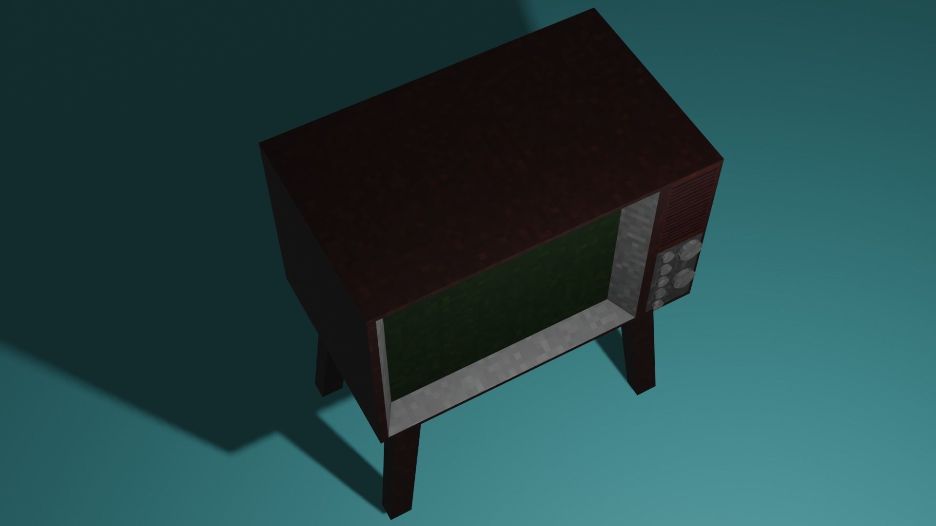 3D model TV Old Retro PS1 PSX style VR / AR / low-poly | CGTrader