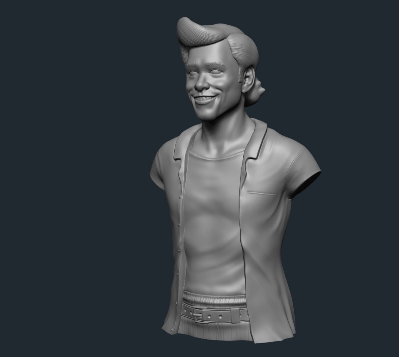 ACE VENTURA - JIM CARREY 3D model 3D printable | CGTrader