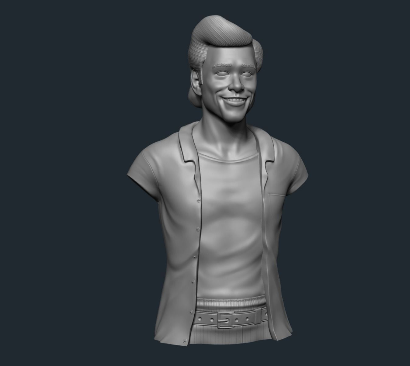 ACE VENTURA - JIM CARREY 3D model 3D printable | CGTrader