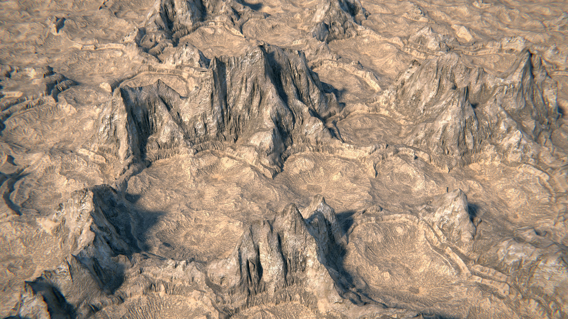 3D model Terrain 02 PBR VR / AR / low-poly | CGTrader