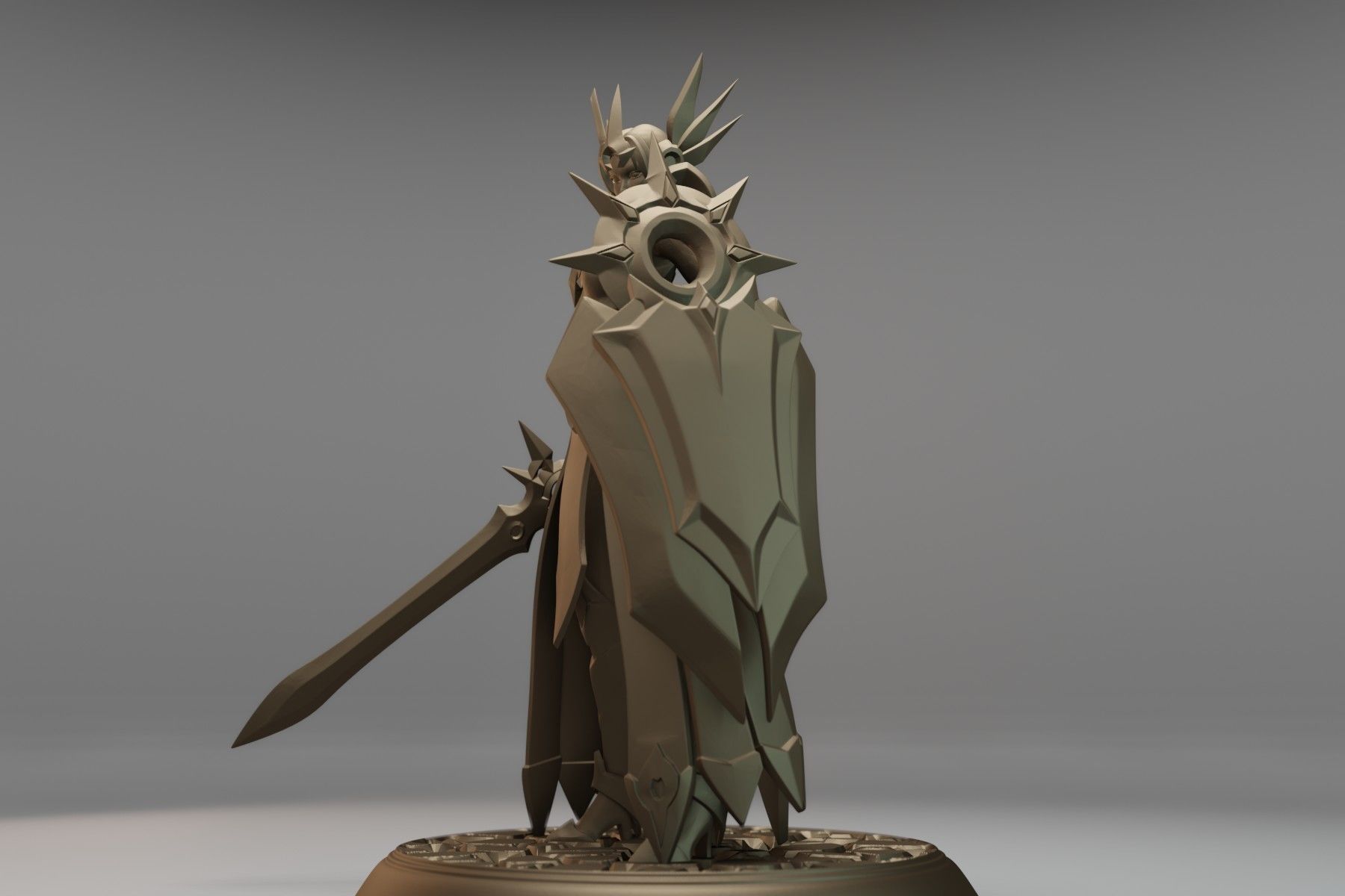 LEONA - LEAGUE OF LEGENDS free 3D model 3D printable | CGTrader
