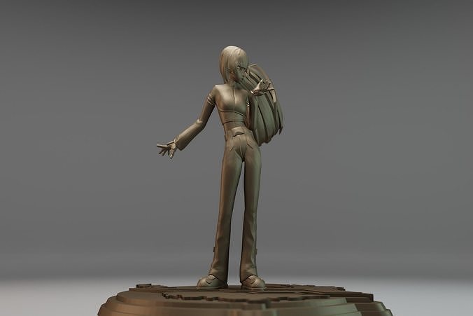 KULA DIAMOND - THE KING OF FIGHTERS 3D model 3D printable | CGTrader