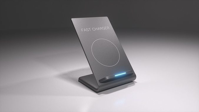 Wireless charging 3D model | CGTrader