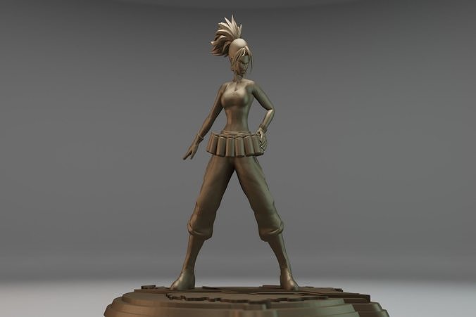LEONA HEIDERN - THE KING OF FIGHTERS 3D model 3D printable | CGTrader