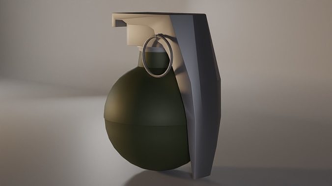 3D model Hand Grenade VR / AR / low-poly | CGTrader