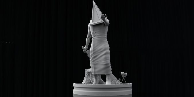 Pyramid Head 3D model 3D printable | CGTrader