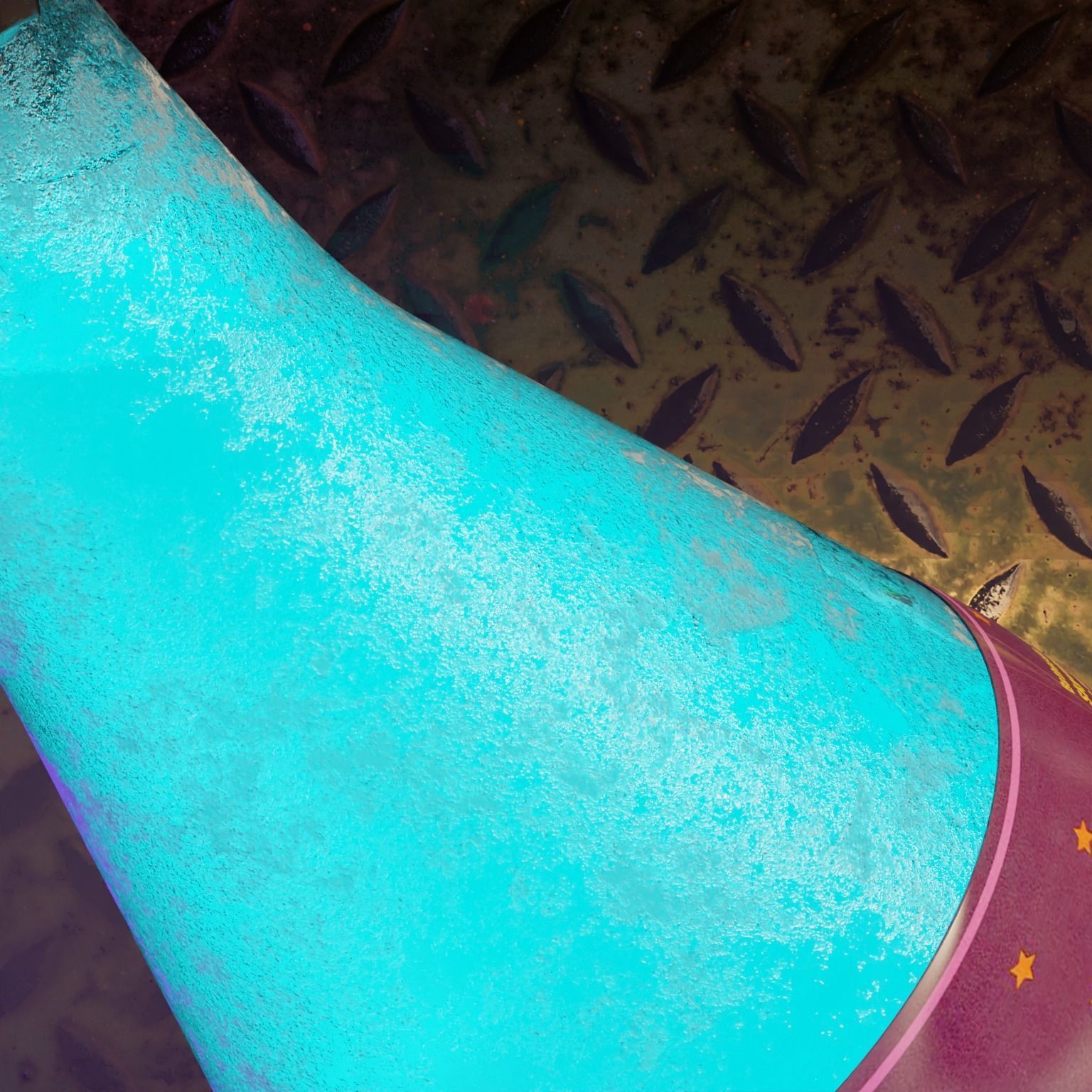 3D model Nuka-Cola Quantum from video game Fallout VR / AR / low-poly ...