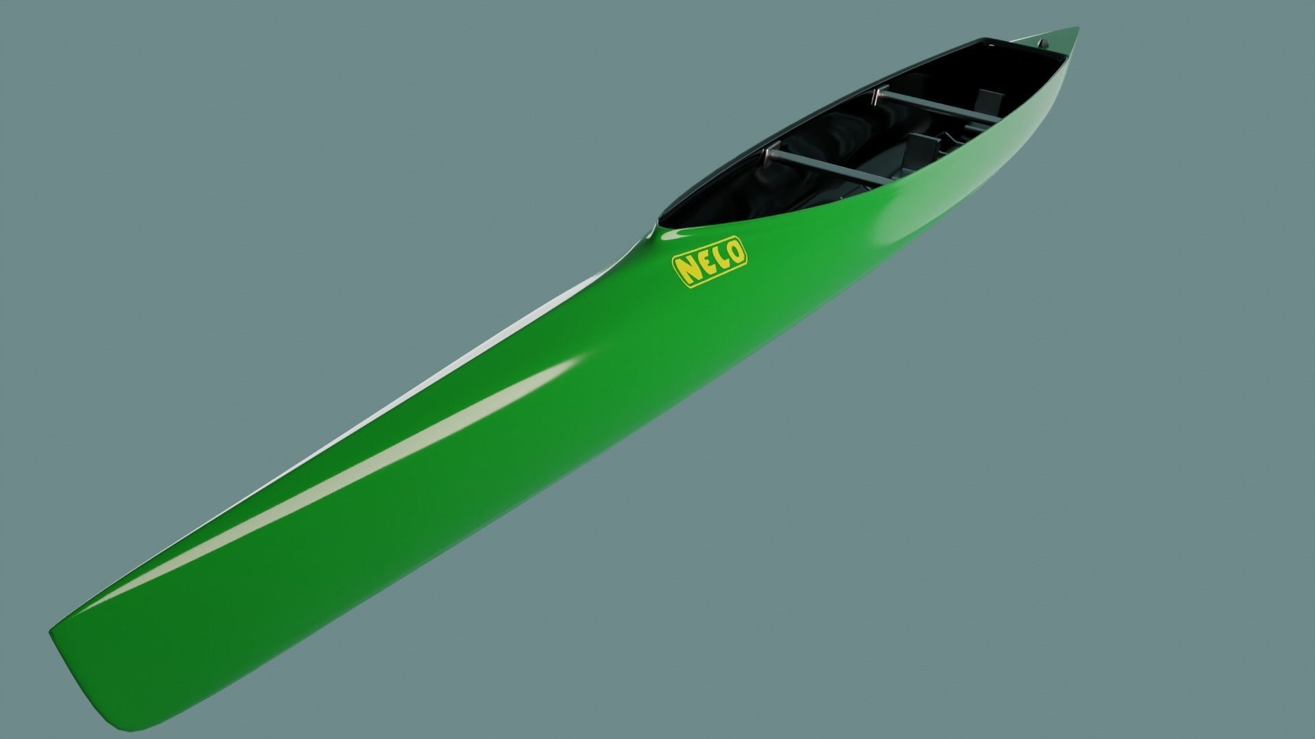 Sprint canoe - Nelo C2 CINCO 3D model | CGTrader