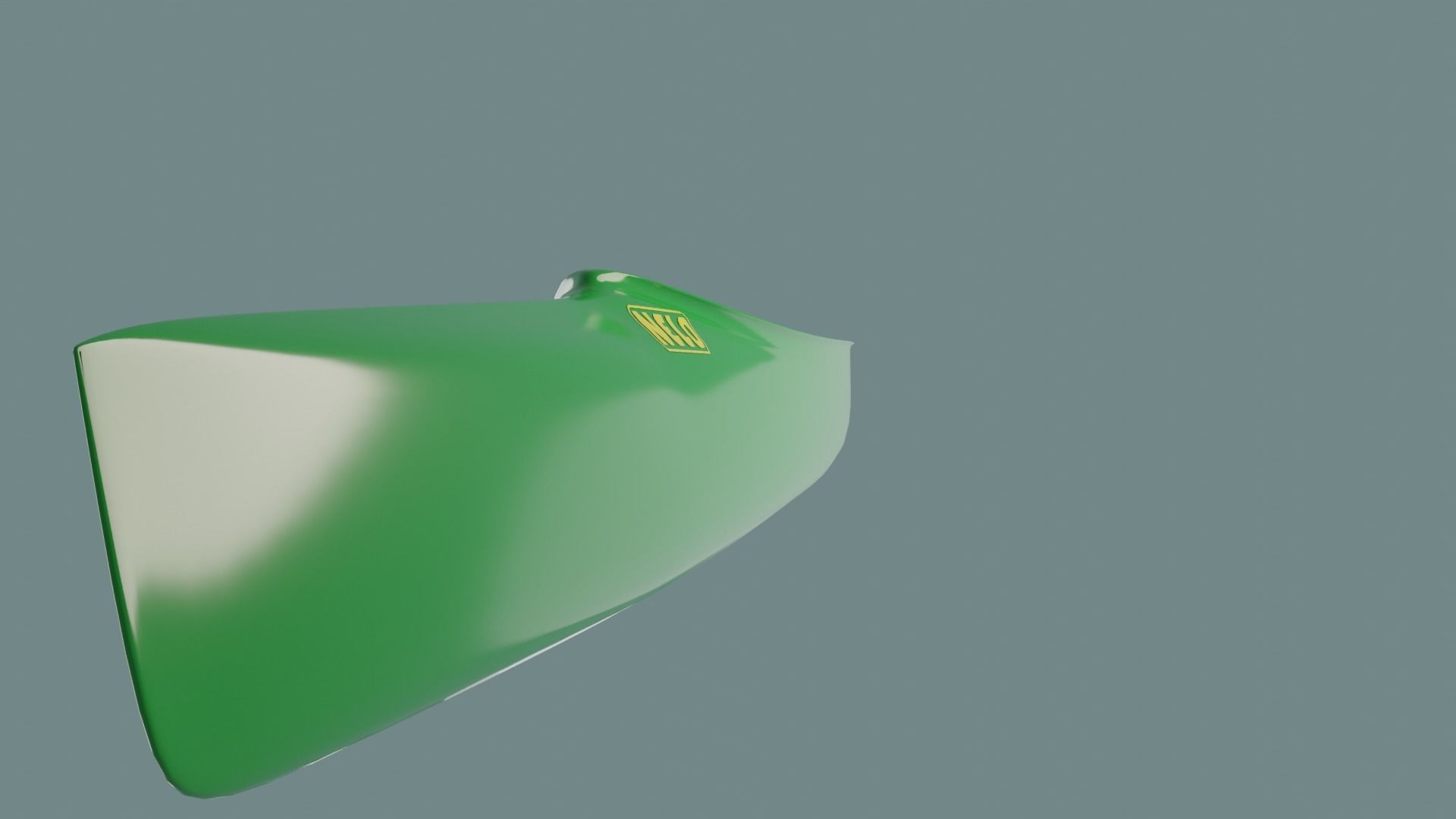 Sprint canoe - Nelo C2 CINCO 3D model | CGTrader