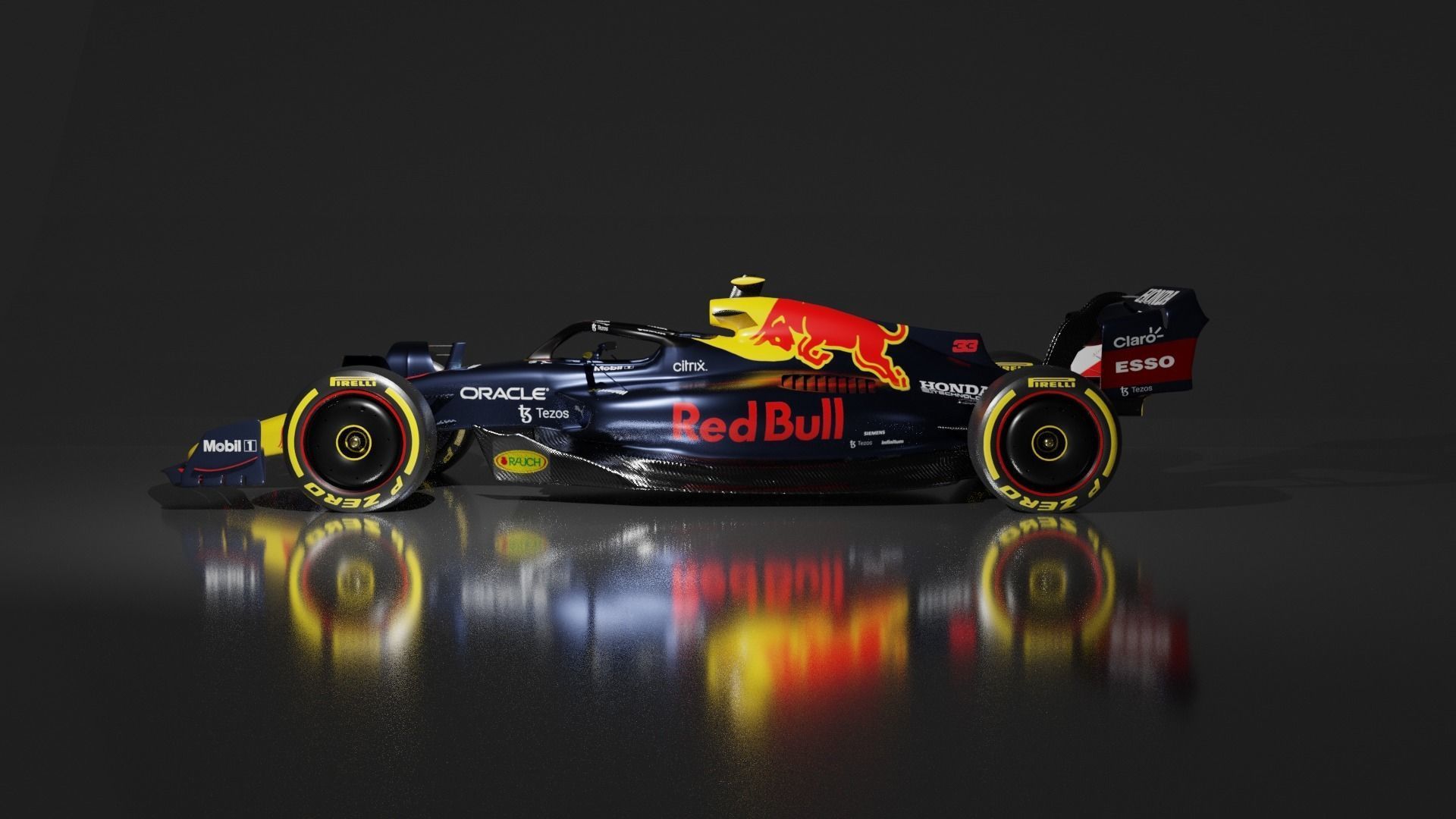RED BULL 2022 FORMULA 1 CAR free 3D model | CGTrader