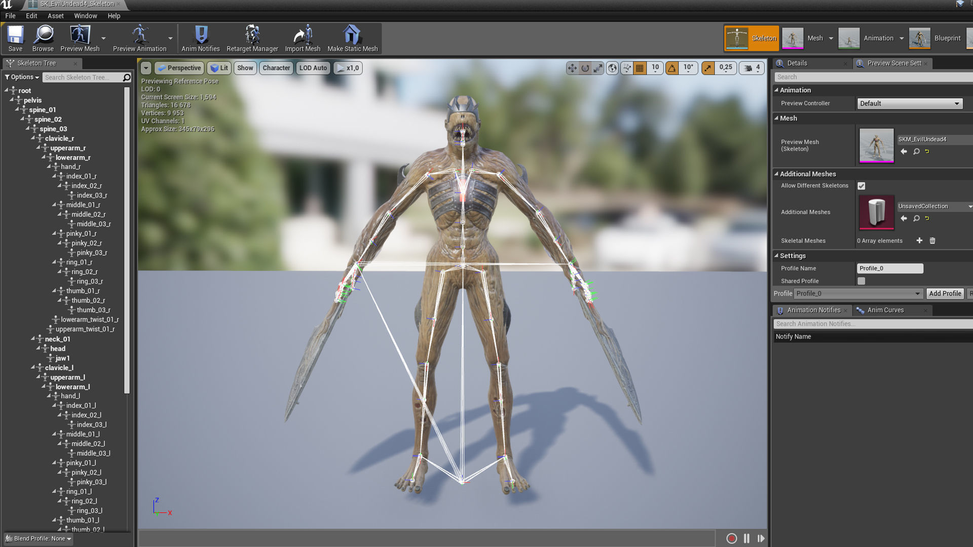 3D model Evil Undead 4 VR / AR / low-poly | CGTrader