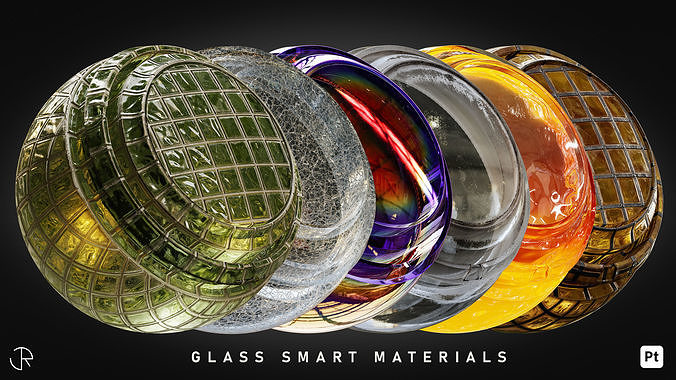 Glass Smart Materials for Substance 3D Painter Texture | CGTrader