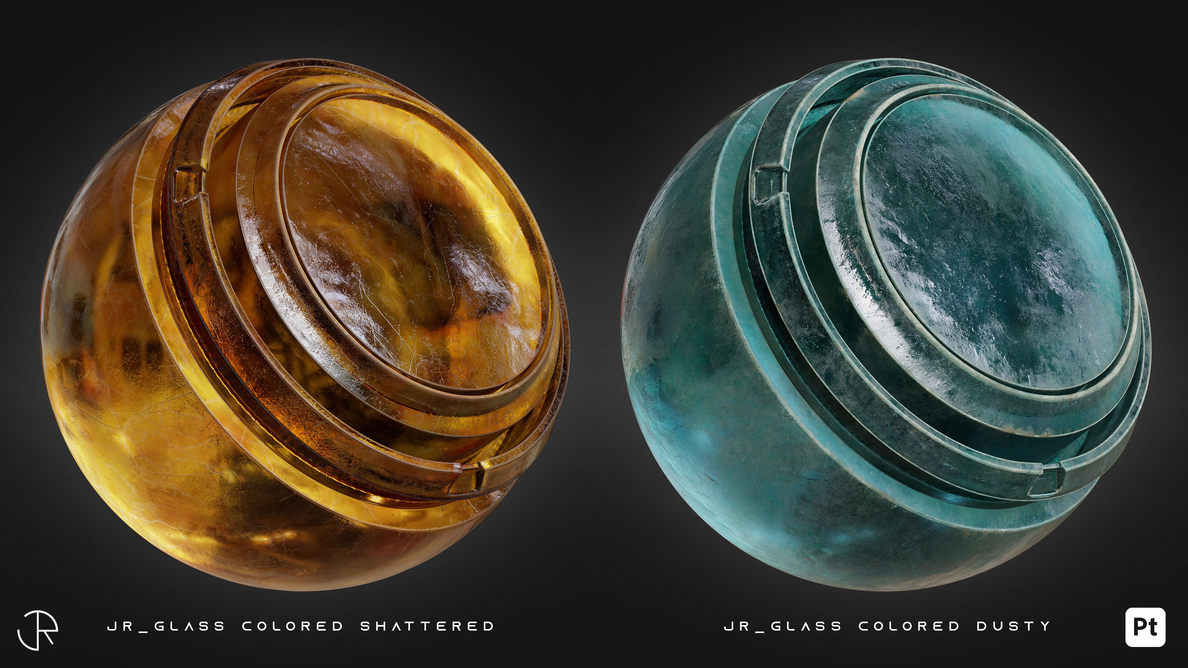 Glass Smart Materials for Substance 3D Painter Texture | CGTrader