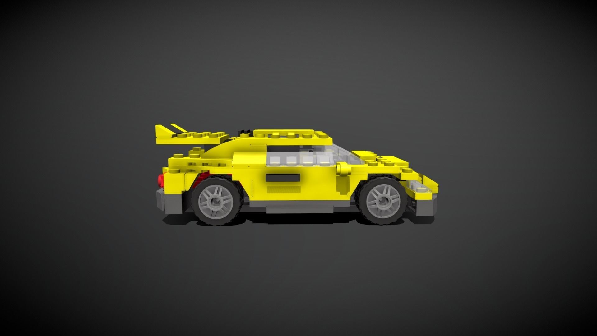 Lego Cool Car 3D model | CGTrader