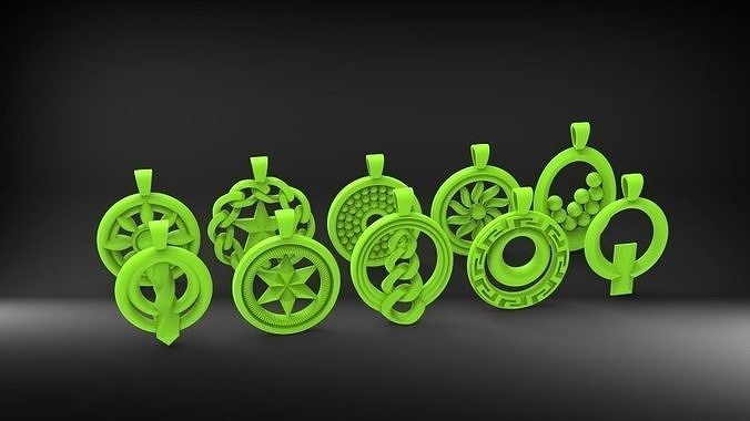 Pandent celtic knot pendant 3D Model Collection | CGTrader