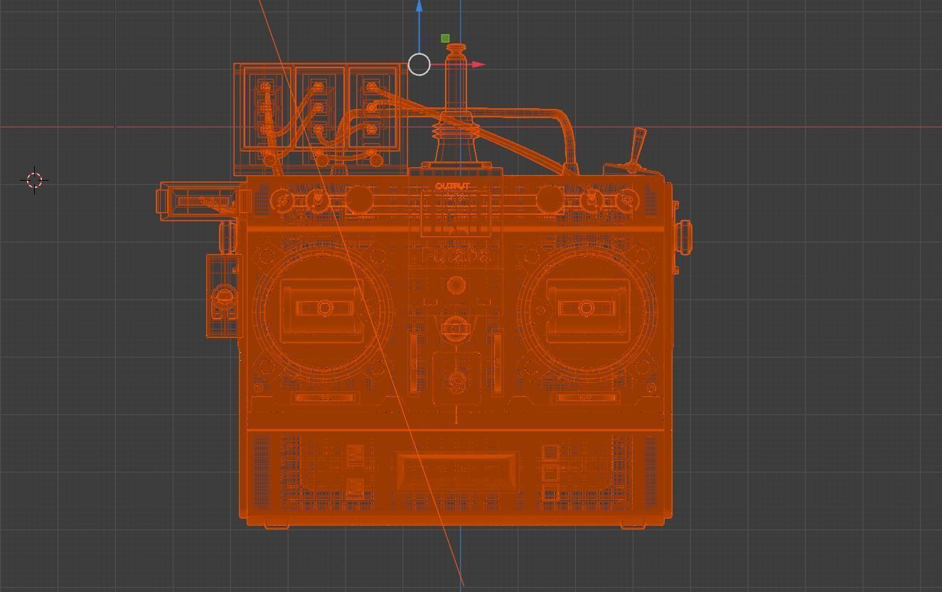Doc Brown remote control 3D model | CGTrader
