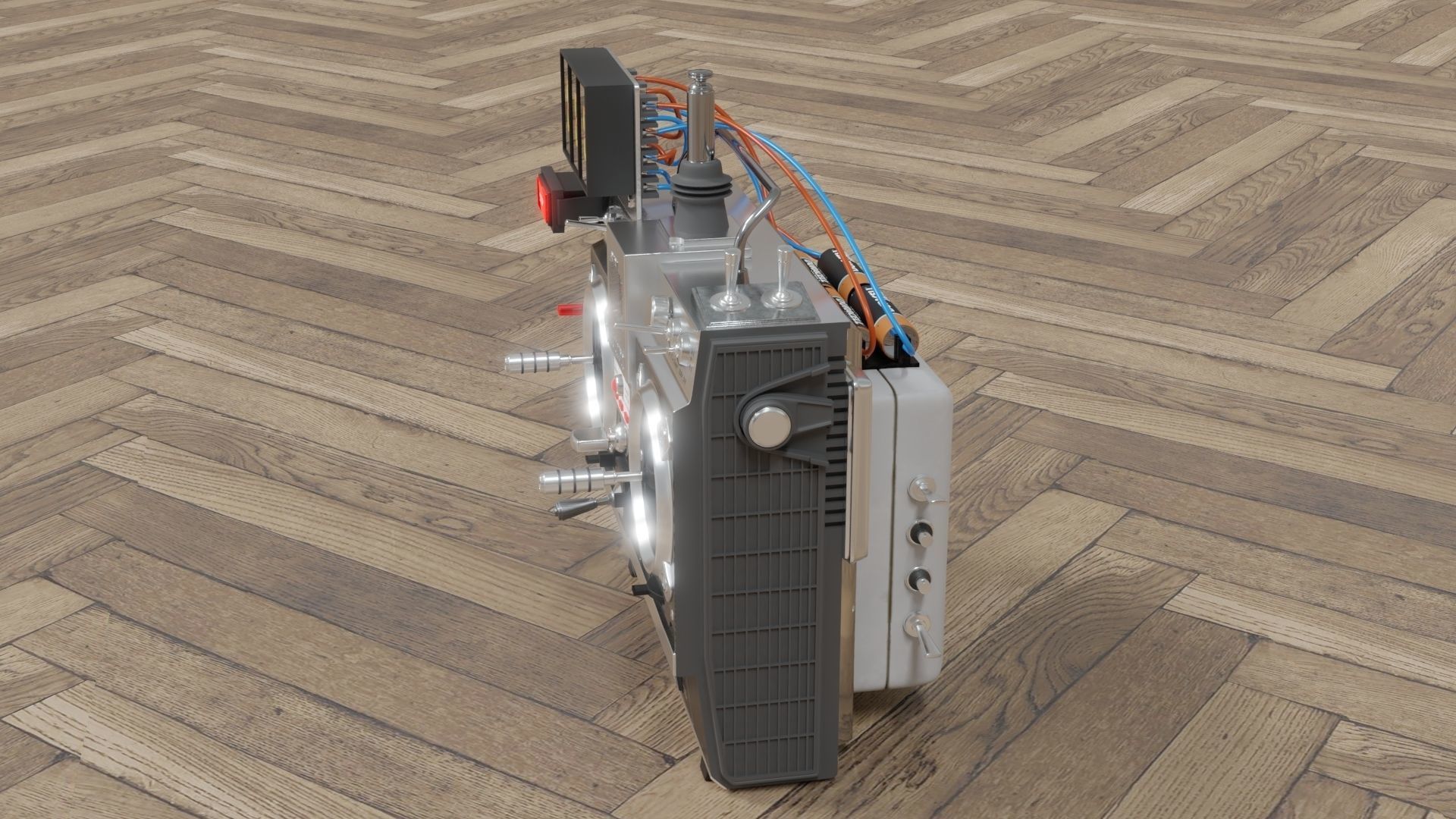 Doc Brown remote control 3D model | CGTrader